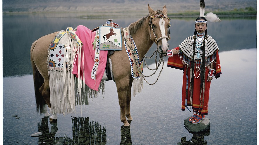 Native American On Horse